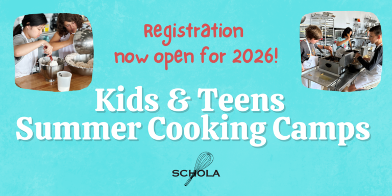 Kids' Summer Cooking Camps | Schola